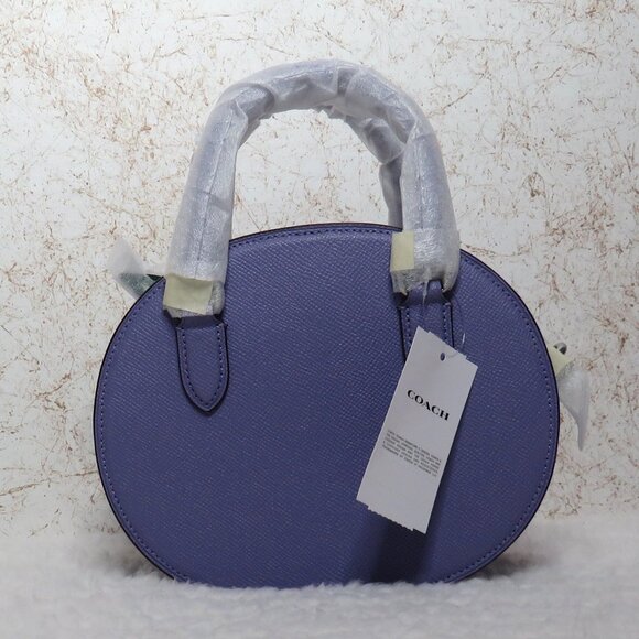 Coach | Bags | Coach Crossgrain Blueberry Crossbody Light Violet | Poshmark